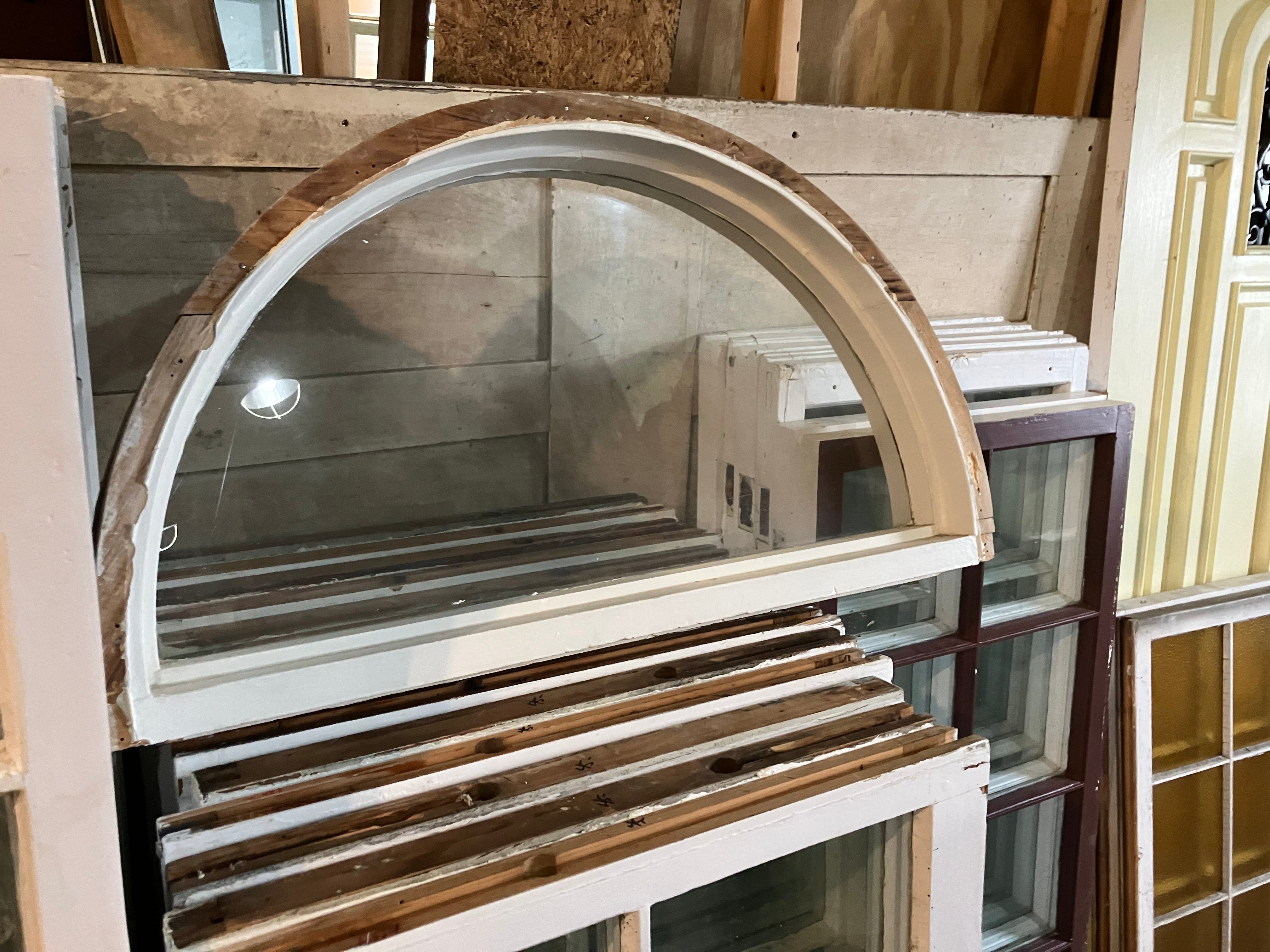 Half round window – Vermont Salvage